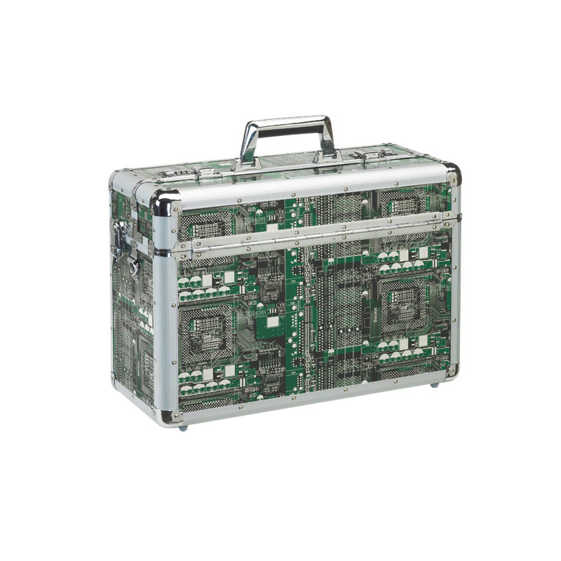Alukoffer Aluminium Koffer Aktenkoffer Pilotenkoffer CD Computer Design ...